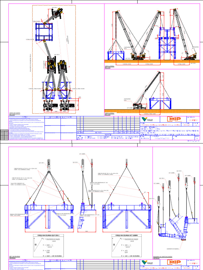 CQ-Plano de Rigging Esteira Treliçado | PDF