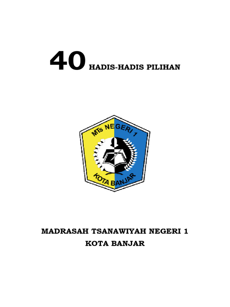 40 Hadis Hadis Pilihan | PDF