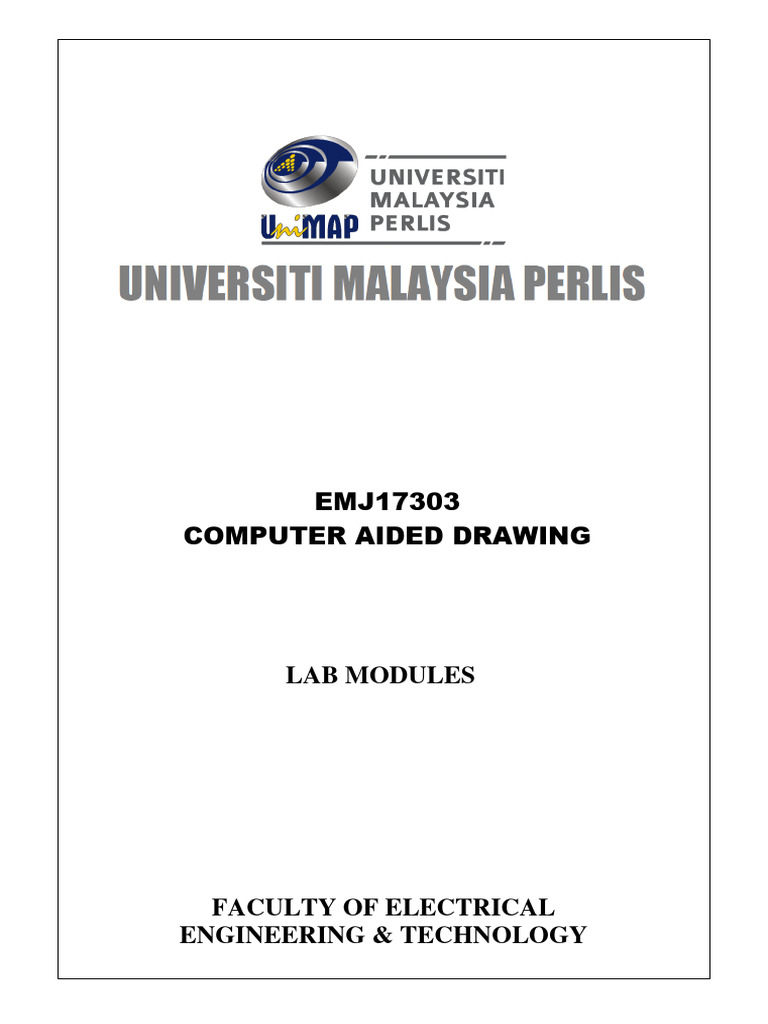 Lab 1 - Introduction To Mechanical Drawing 2 | PDF | Page Layout | Computer Aided Design