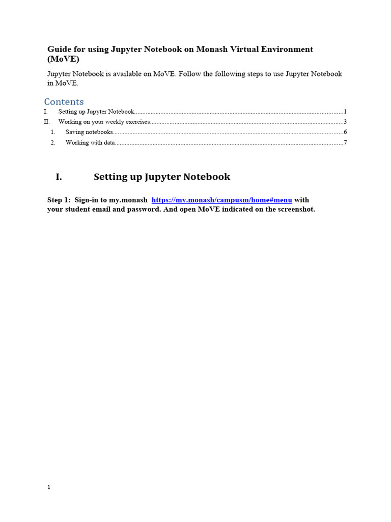 Jupyter Notebook Guide for Students | PDF | Computer File | Directory ...