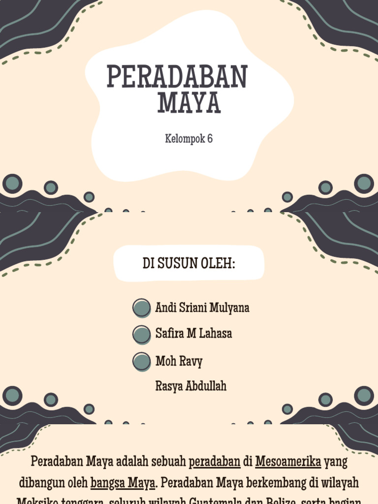 Sejarah Peradaban Maya di Mesoamerika | PDF