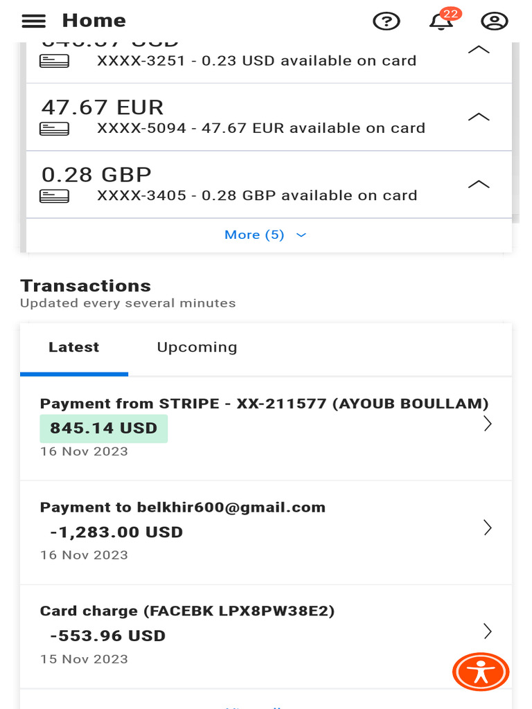 Payoneer Home 2 | PDF