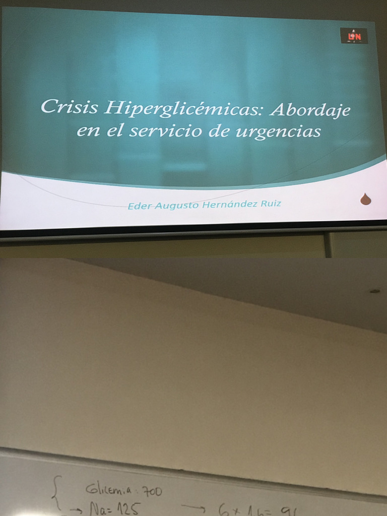 Crisis Hiperglicemicas - Dr. Eder | PDF