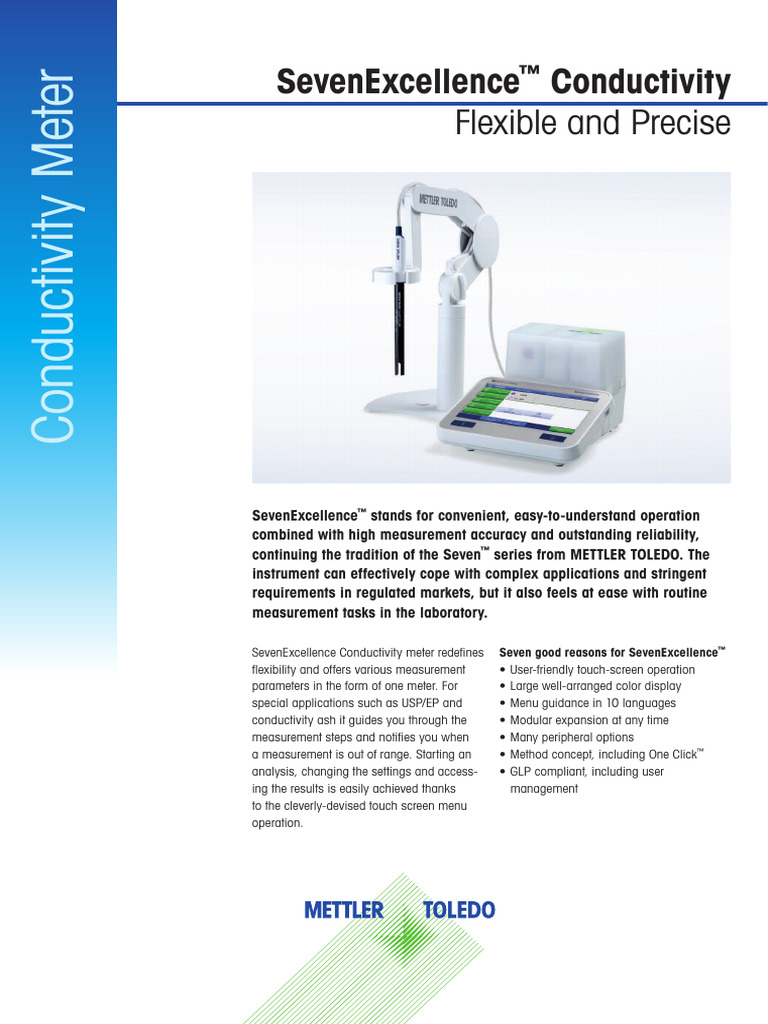SevenExcellence PH Conductivity | PDF | Ph | Computing