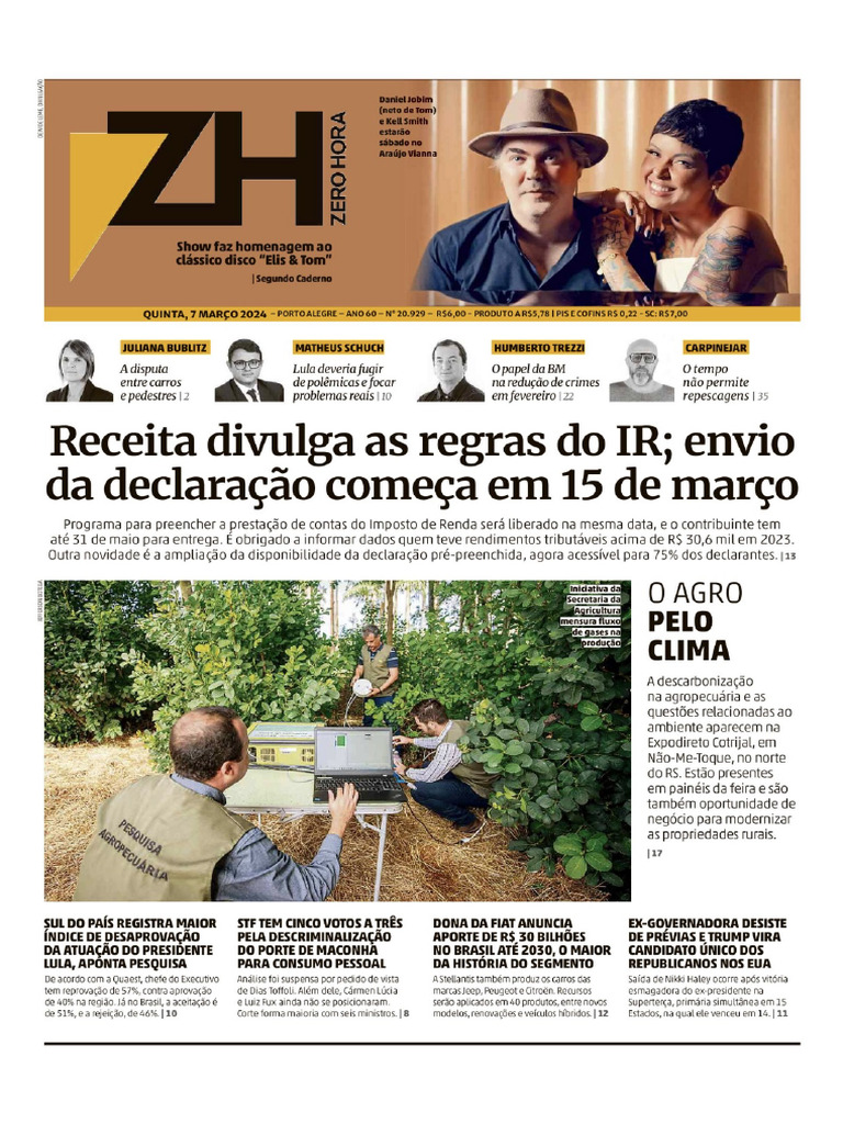 Zero Hora 07032024 | PDF