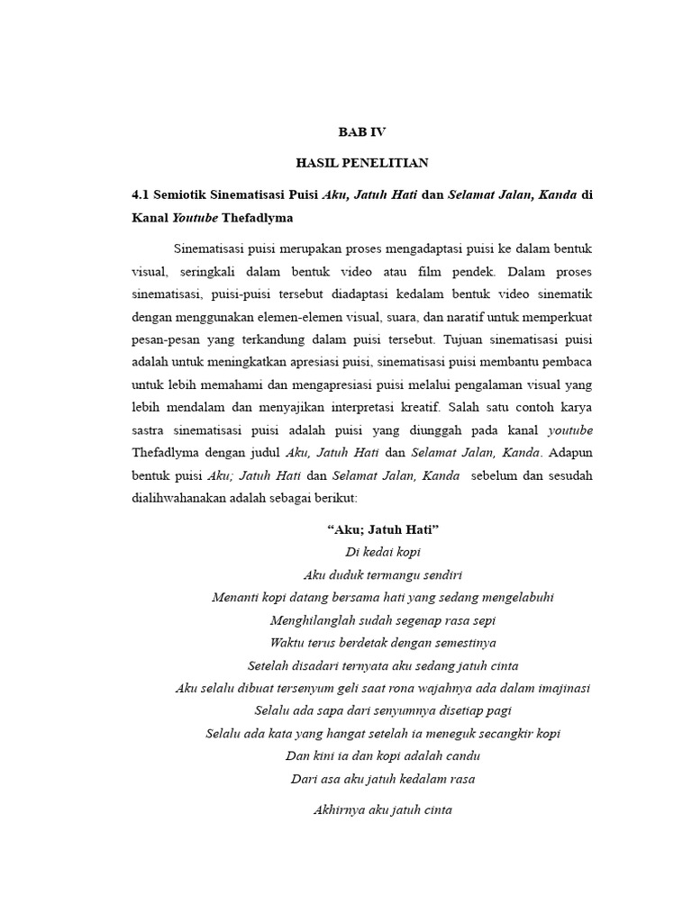Bab Iv New Kurang Indeks Simbol | PDF | Puisi