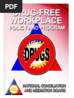 Drug-Free Workplace Policy Overview | PDF | Drug Test | Occupational ...
