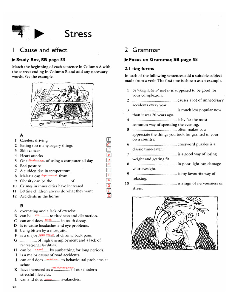 Week 2 - Unit 6. Pressure - Vocab Handout | PDF