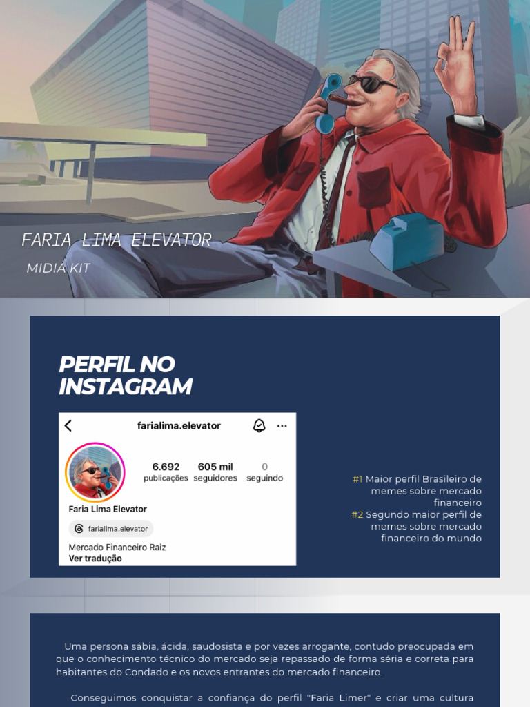 Kit de Mídia Faria Lima Memes | PDF