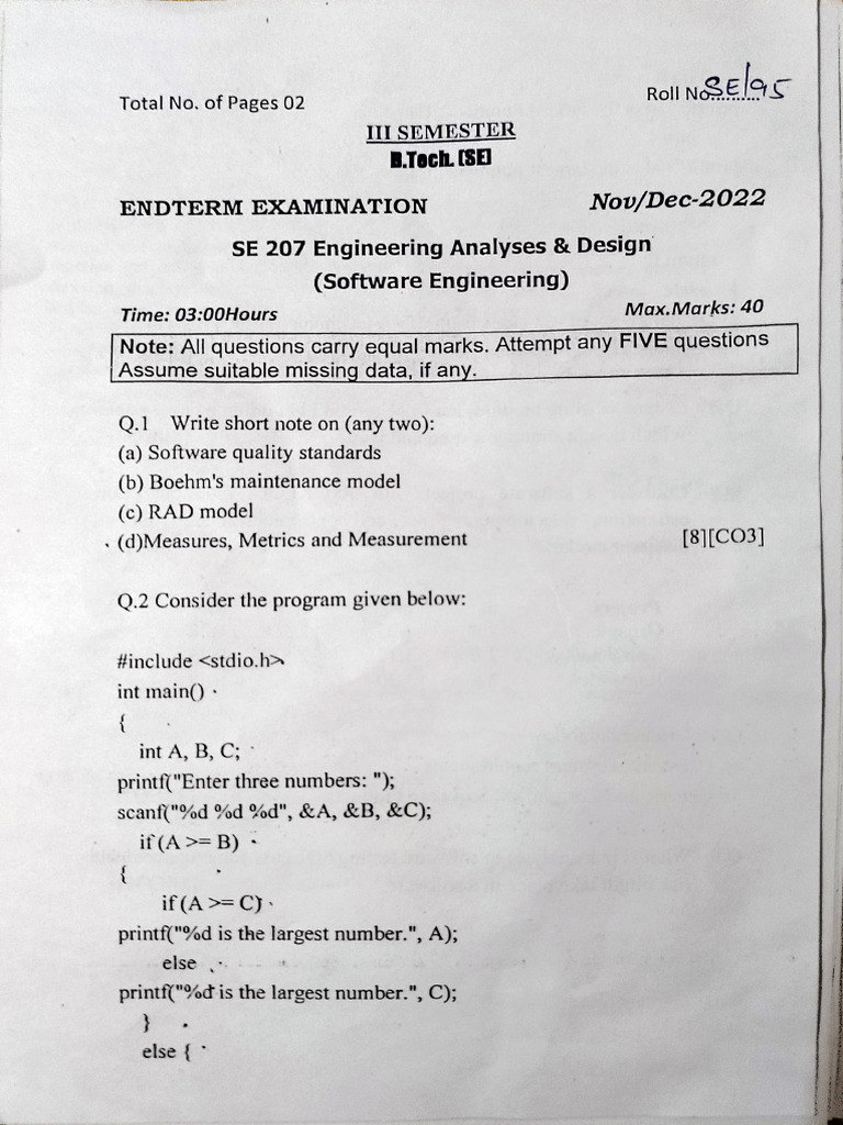 End Sems | PDF | Systems Thinking | Computer Science