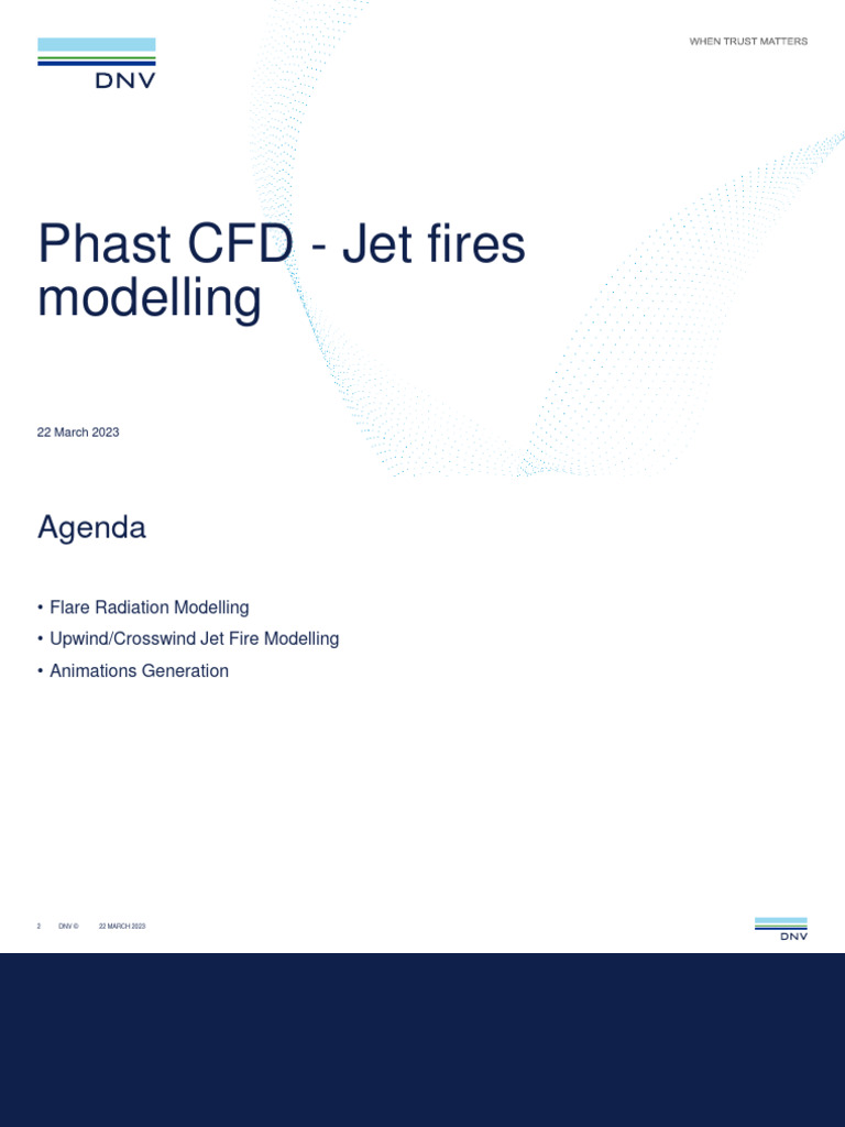 Phast CFD - Jet Fires | PDF | Chemical Process Engineering | Atmosphere