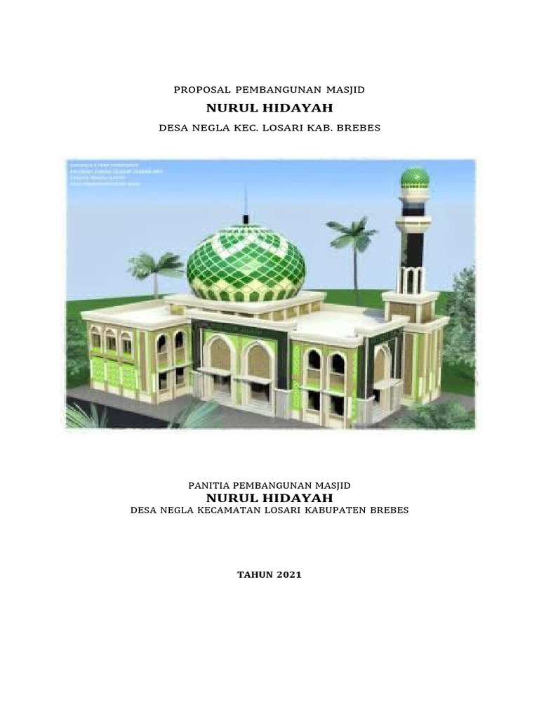 Proposal Masjid 2021 | PDF