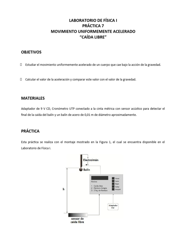 Práctica 7 | PDF | Física | Mecanica clasica