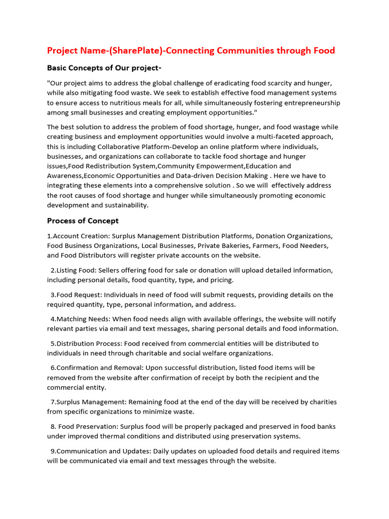 Community Food Sharing Platform | PDF | Databases | Java Script