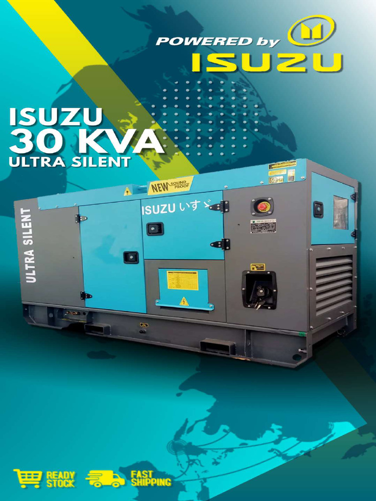 Brocure ISUZU 30 KVA - Silent | PDF