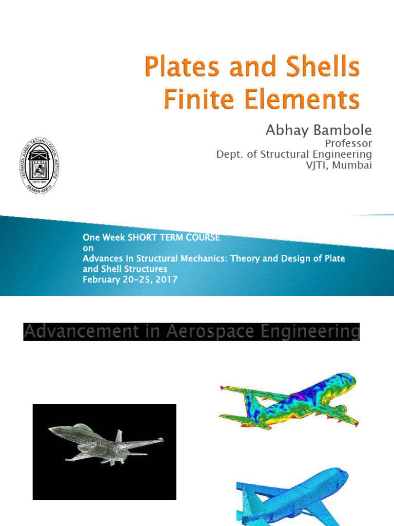 Plates and Shells | PDF | Mechanics | Applied And Interdisciplinary Physics