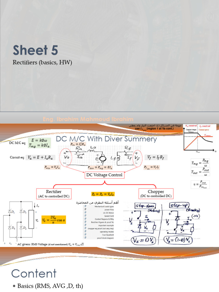 Tut 9 Drive | PDF | Root Mean Square | Rectifier