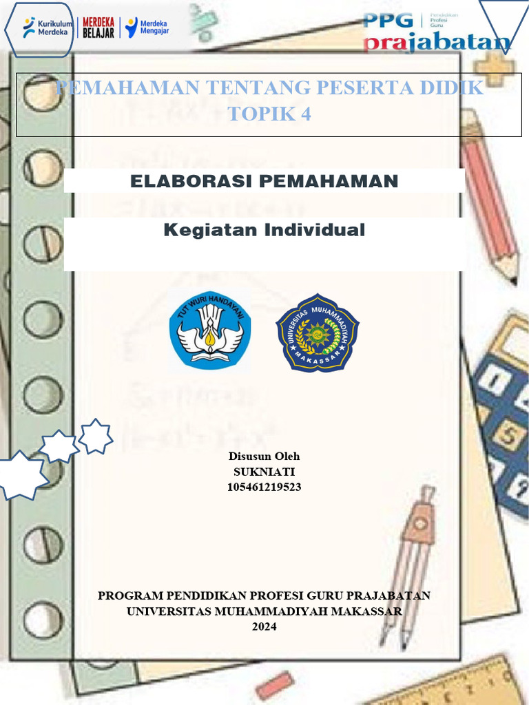 Topik 4 Elaborasi Pemahaman | PDF