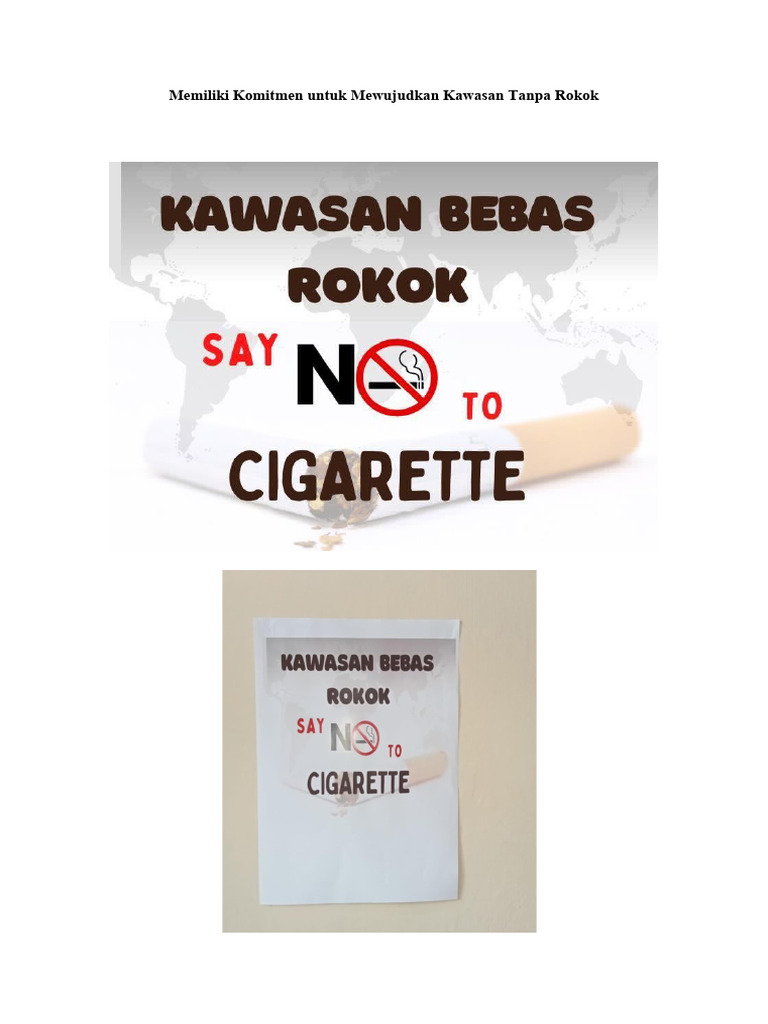 Kawasan Bebas Rokok | PDF | Karier & Perkembangan