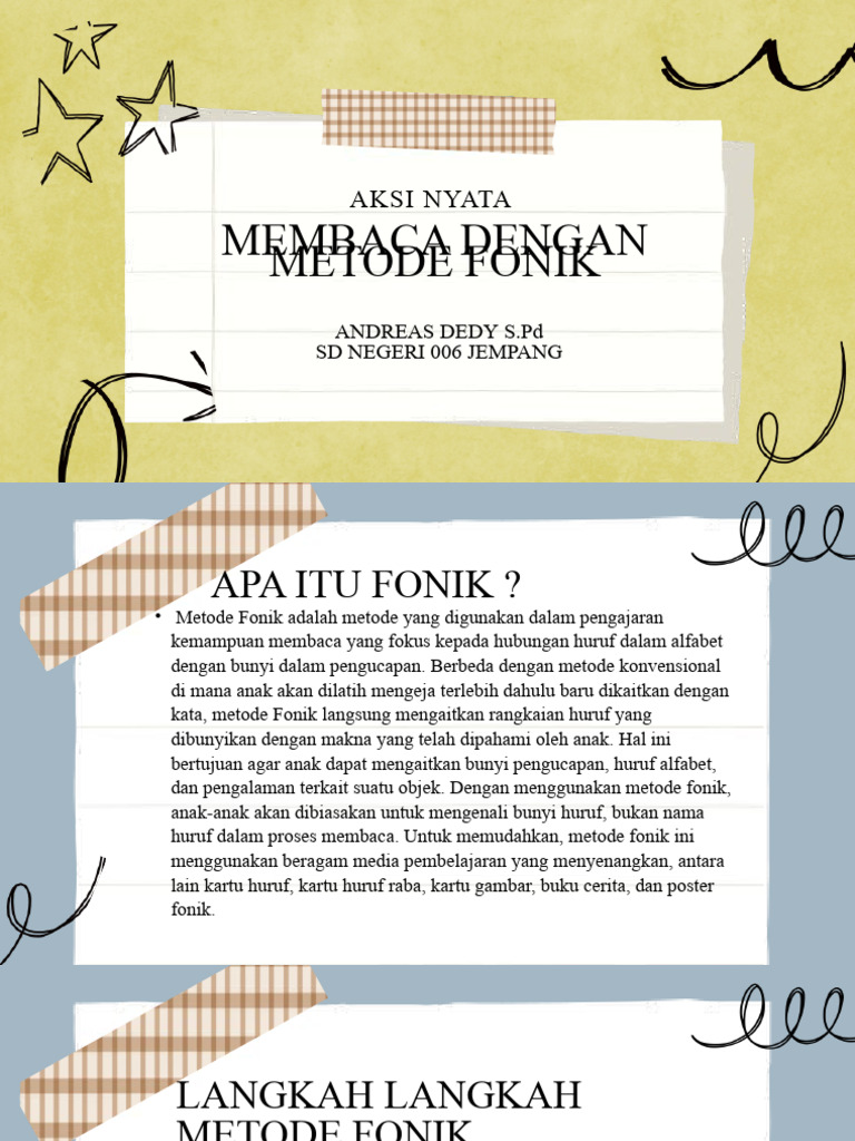 Salinan AKSI NYATA Membaca Dengan Metode Fonik | PDF Salinan AKSI NYATA Membaca Dengan Metode Fonik | PDF