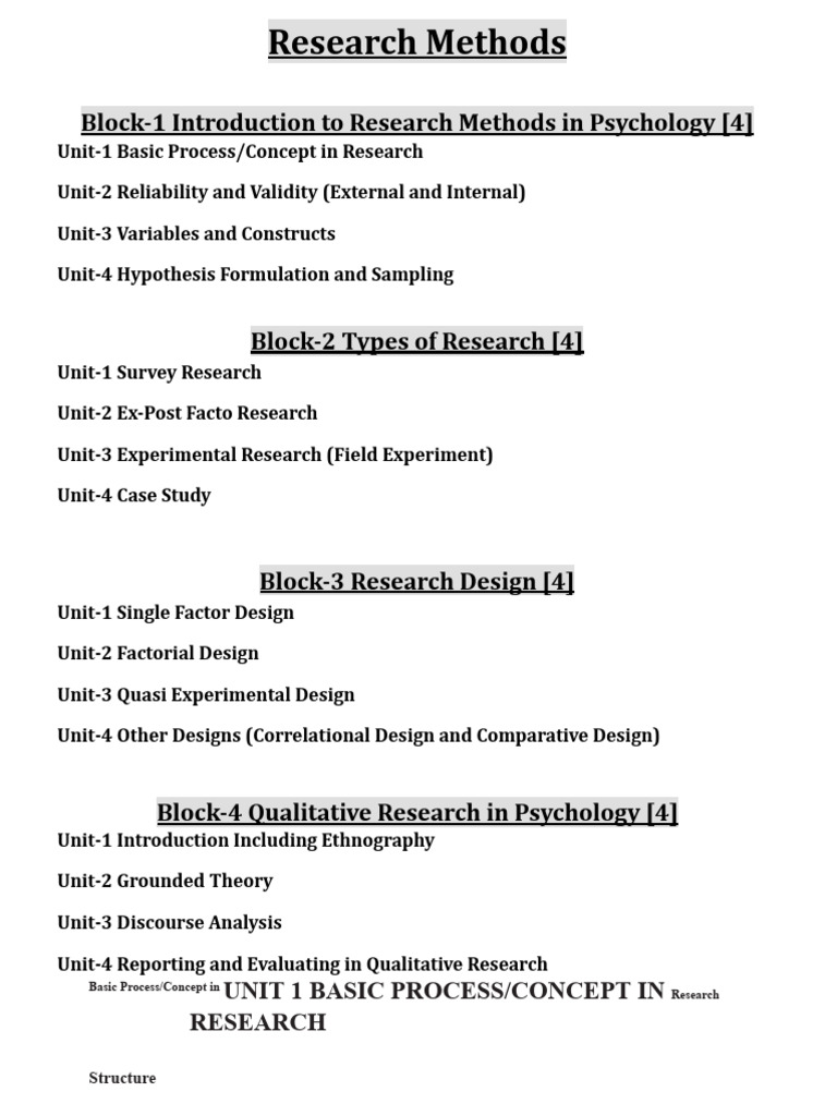 Research_Methods | PDF | Scientific Method | Methodology