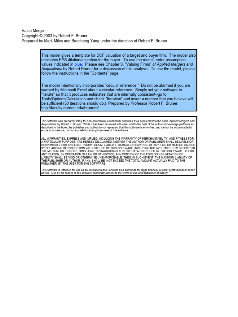 Reshma Model | PDF | Free Cash Flow | Stocks