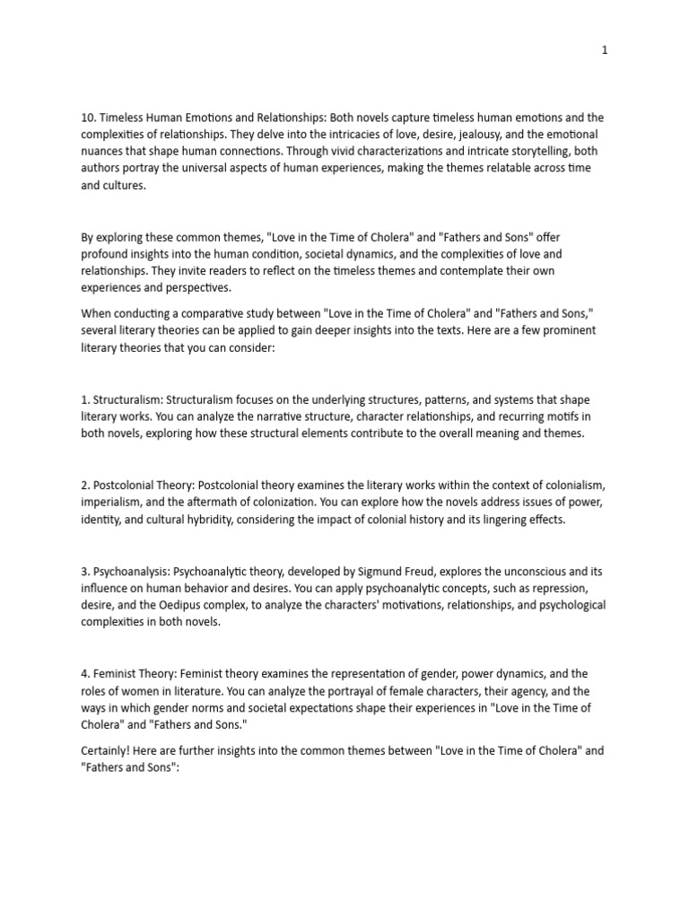 Comparative Lit. | PDF | Psychoanalysis | Id