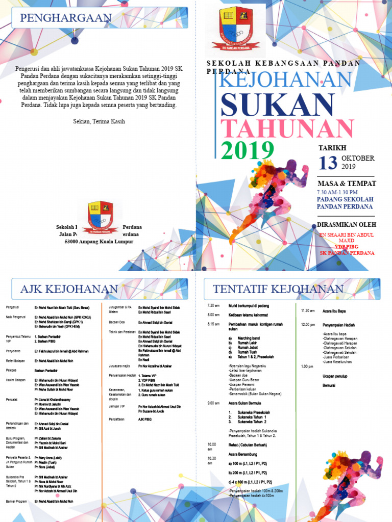 Buku Program Sukan SKPP | PDF