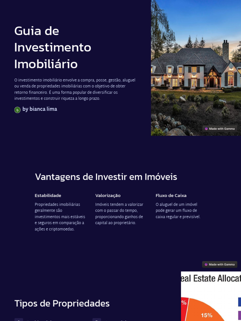 Guia de Investimento Imobiliario | PDF | Empréstimos | Investimentos