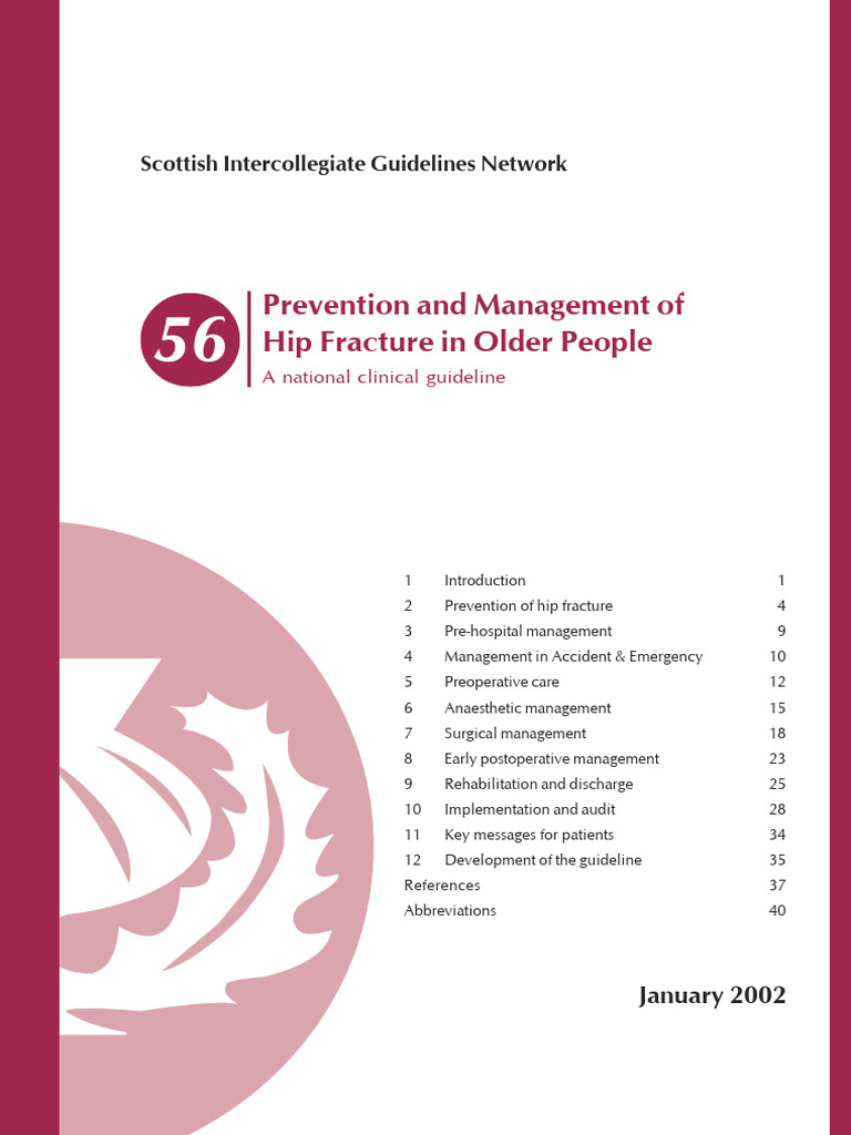 Prevention and Management of Hip Fracture in Older People: Scottish ...