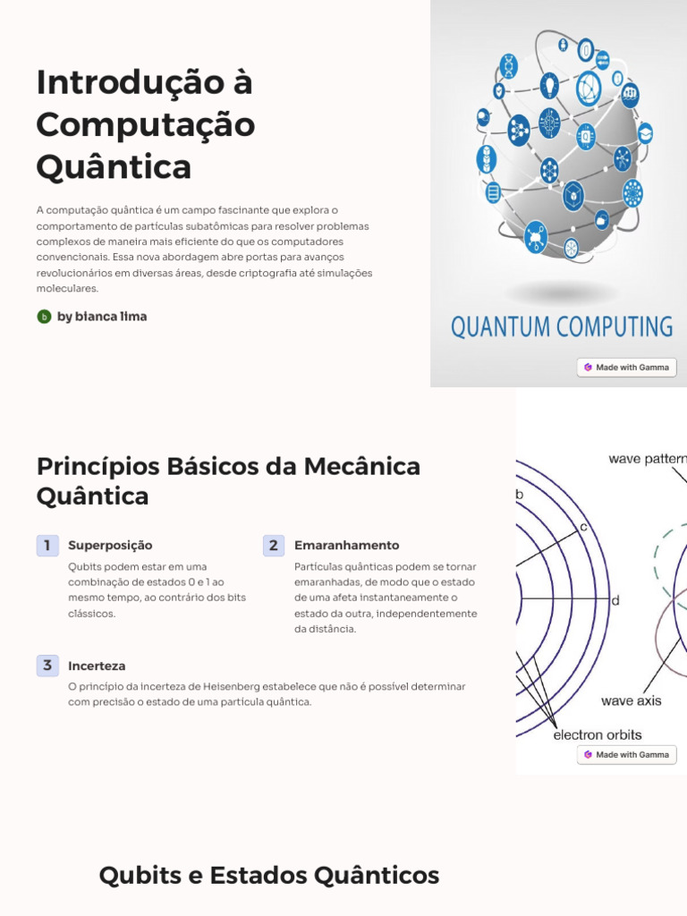 Introducao A Computacao Quantica Pdf Mecânica Quântica Computação