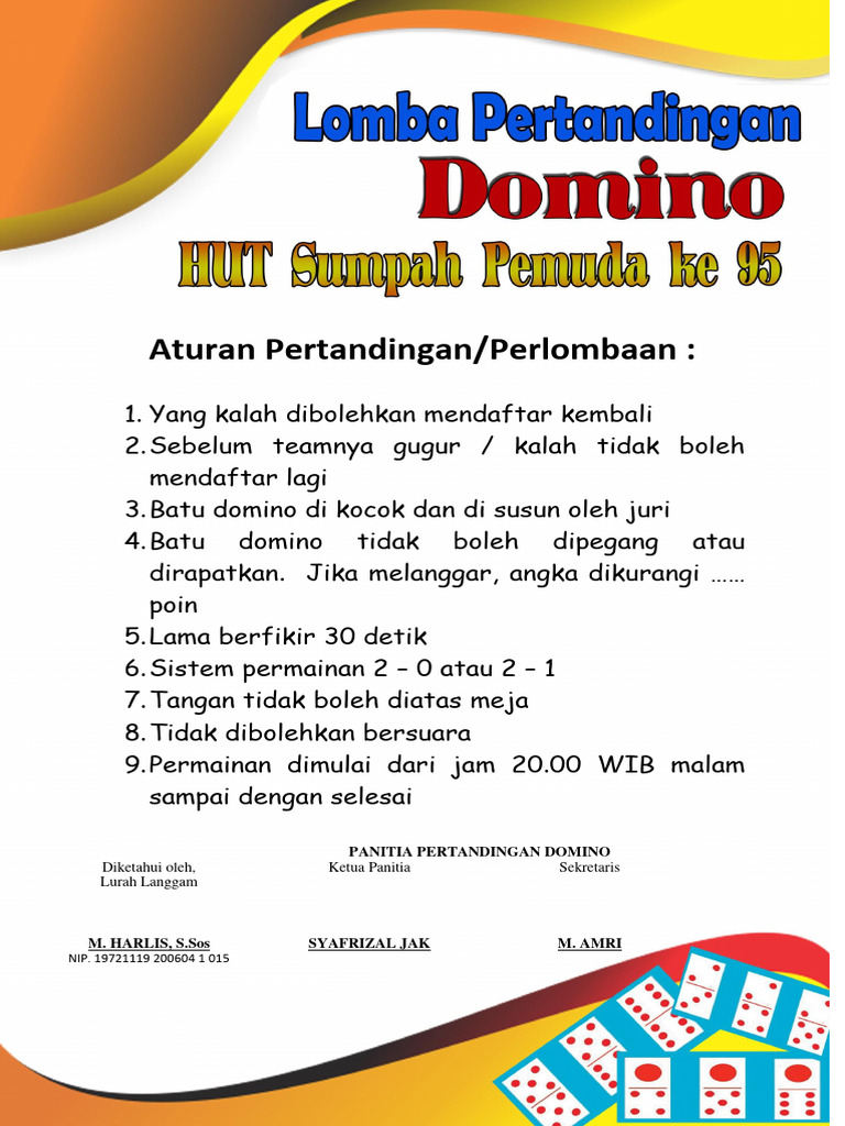 LOMBA DOMINO Ok PDF | PDF