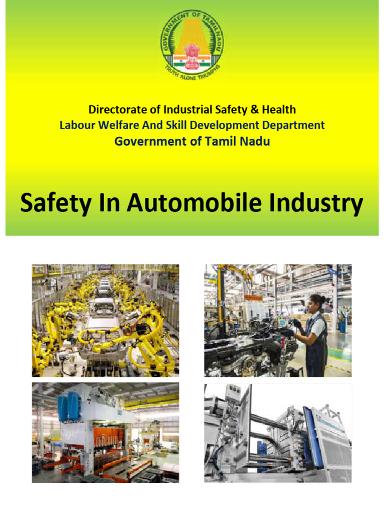 Safety in Automobile Industry | Download Free PDF | Personal Protective ...