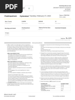 Bus Ticket Format Template in Word | PDF