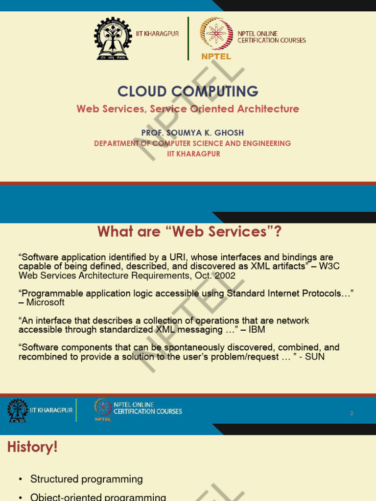 Week 2 Lecture - 6-10 CC - Watermark | PDF | Soap | Cloud Computing Week 2 Lecture - 6-10 CC - Watermark | PDF | Soap | Cloud Computing