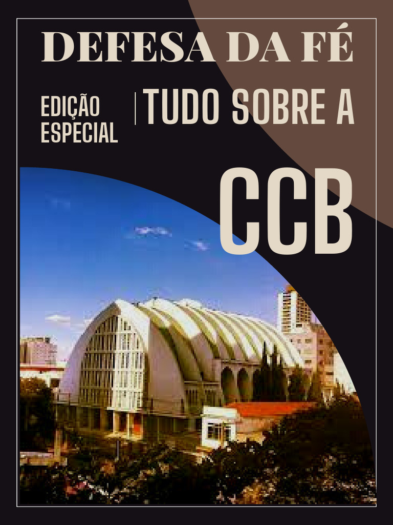 Historia da ccb | PDF | Pentecostalismo | Igreja cristã