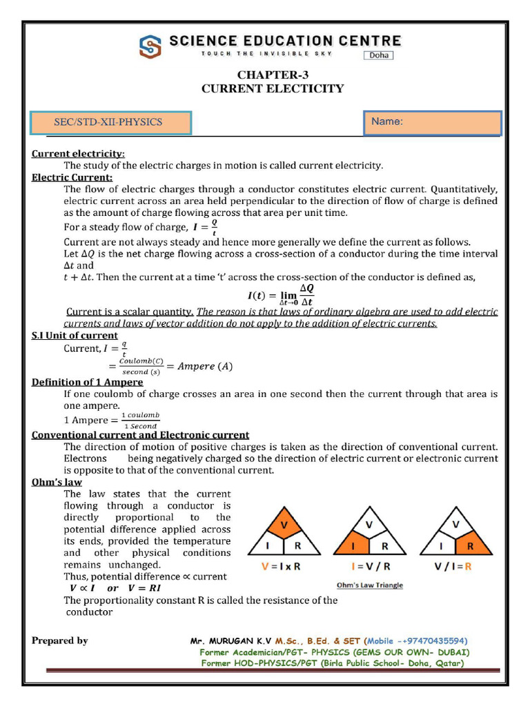 Physix Extra Qns | PDF