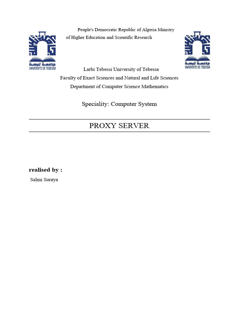 PROXY_2 | PDF | Proxy Server | Privacy