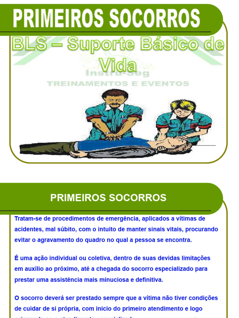 treinamento-NOÇÕES BÁSICAS DE PRIMEIROS SOCORROS | PDF | Queimadura ... treinamento-NOÇÕES BÁSICAS DE PRIMEIROS SOCORROS | PDF | Queimadura ...