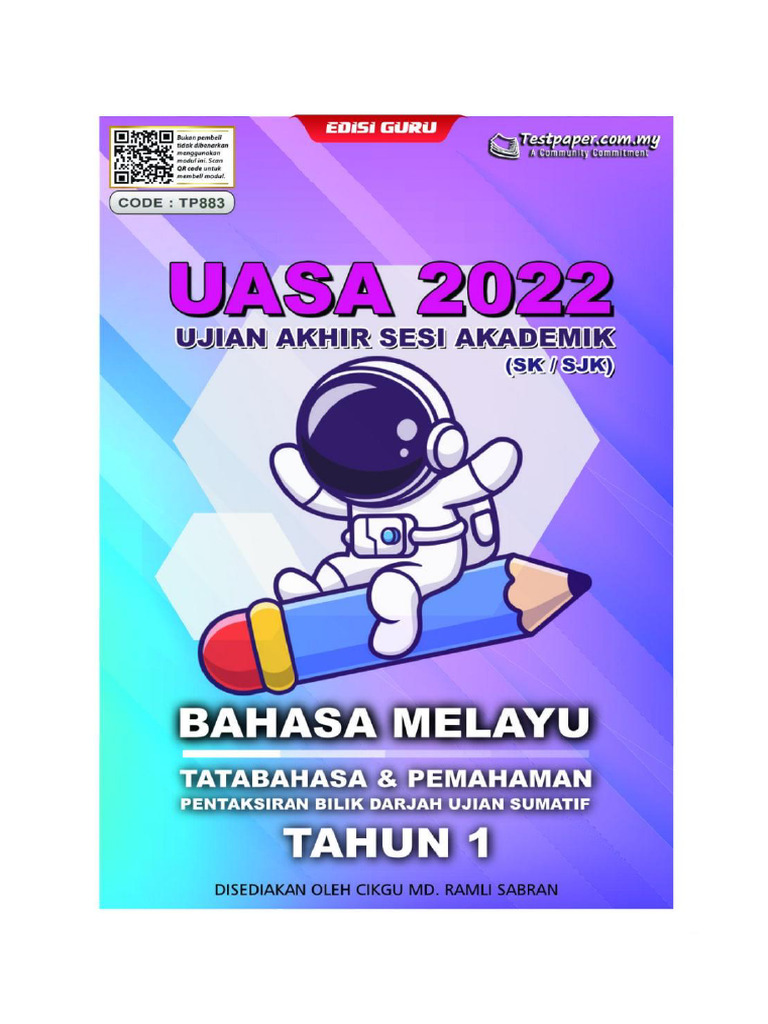 Cover Klon Item-UASA Tahap1 | PDF