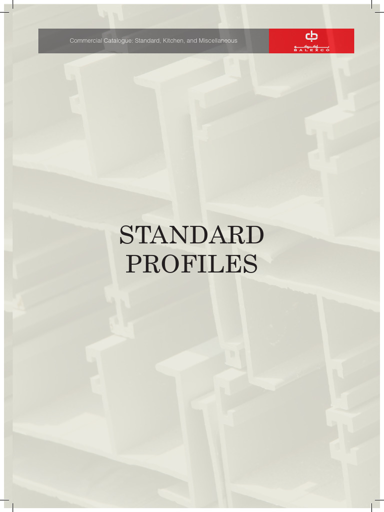 Balexco Standard Items | PDF | All Rights Reserved | Government Information