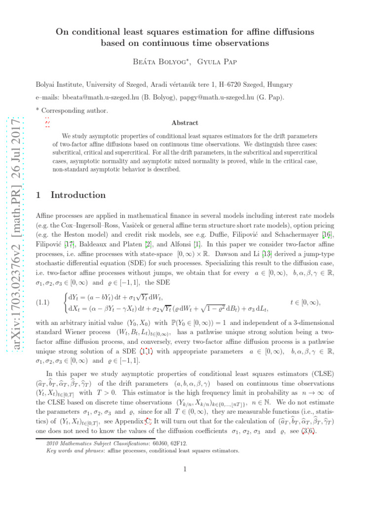 Bolyog Pap | PDF | Norm (Mathematics) | Matrix (Mathematics)