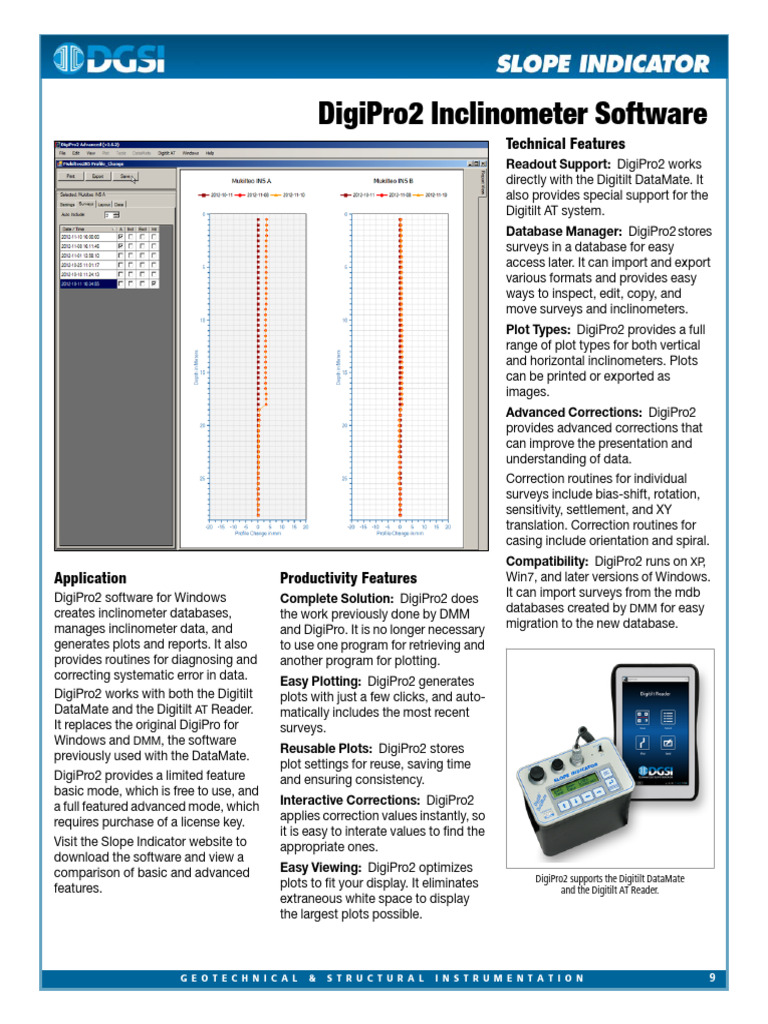 Digipro2 Datasheet | PDF | Databases | Microsoft Windows