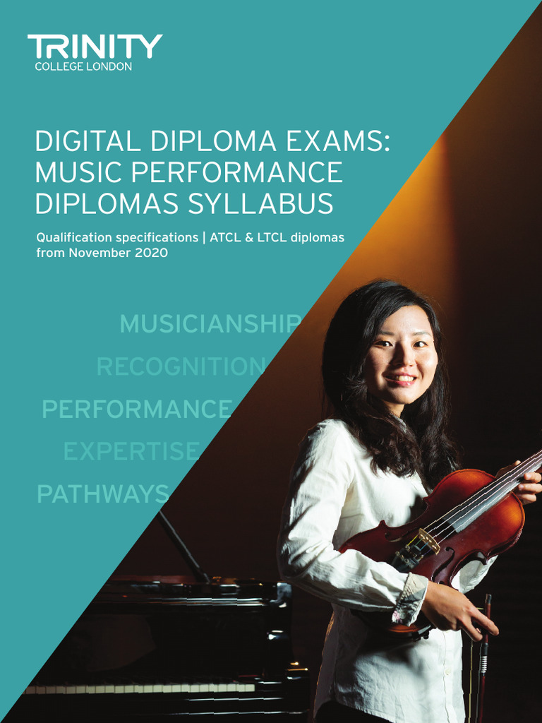 9165 Digital Diploma Exams - Music Performance Diplomas Syllabus | PDF ...