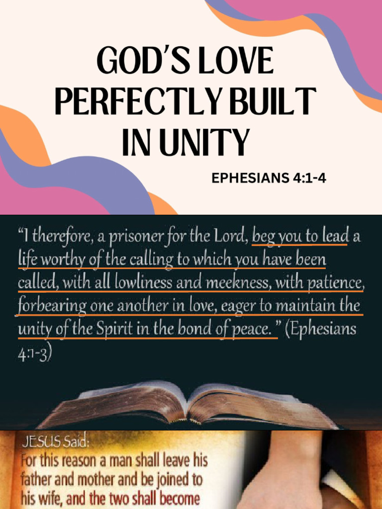 Gods Perfect Love Built in Unity | PDF