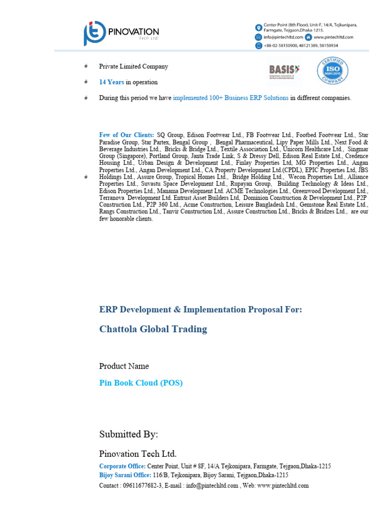 Chattola Global Trading | PDF | Databases | World Wide Web