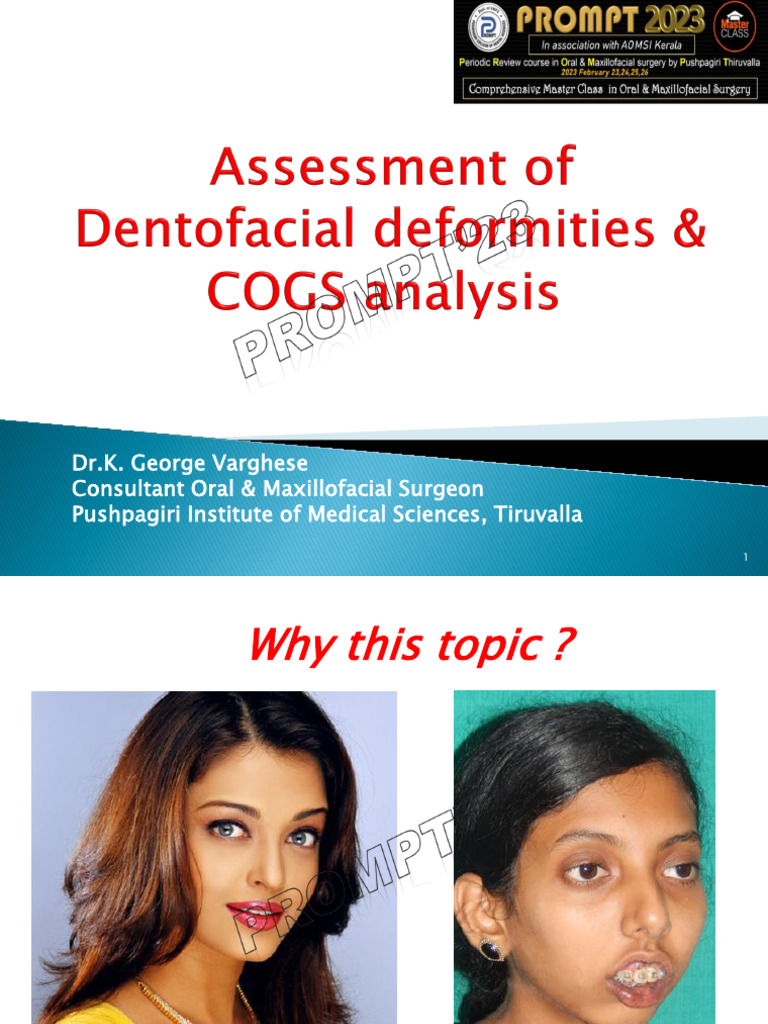 COGS analysis | PDF | Dentistry Branches | Dentistry