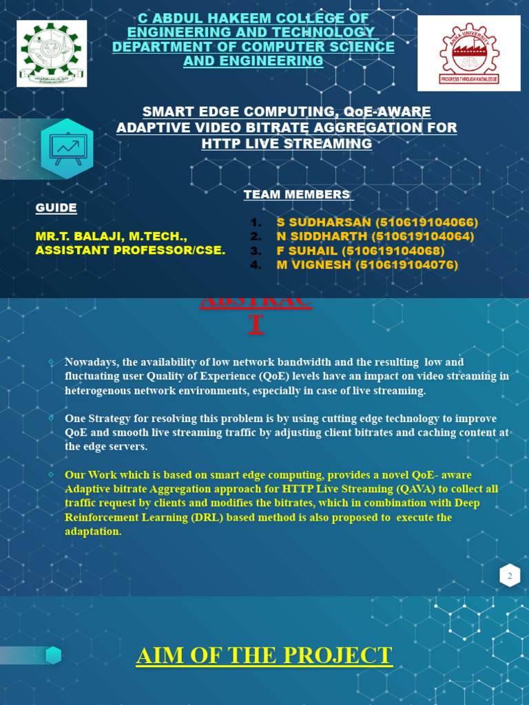 New Ppt for Report | PDF | Streaming Media | Computer Engineering