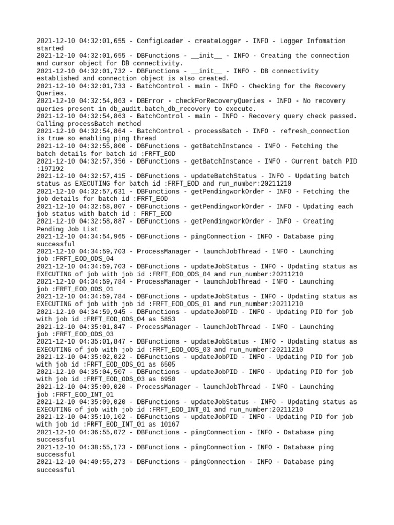 SPARK JOB LOG | PDF | Information Science | Computing