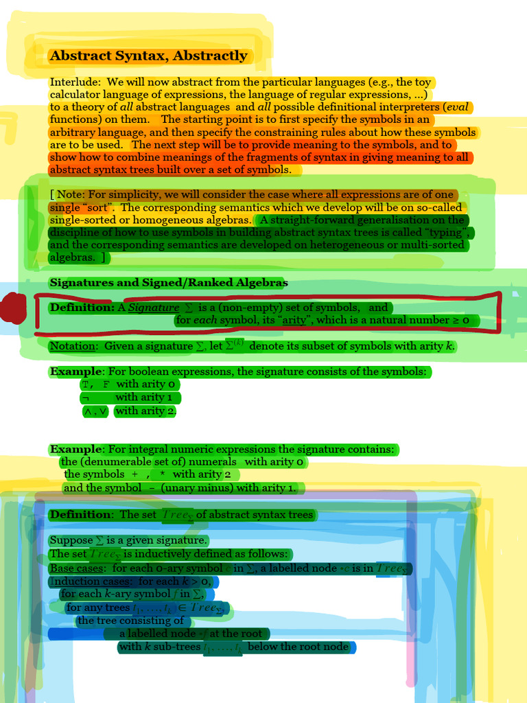 Signatures, Algebras, Terms, Homomorphisms - L12 | PDF | Function ...